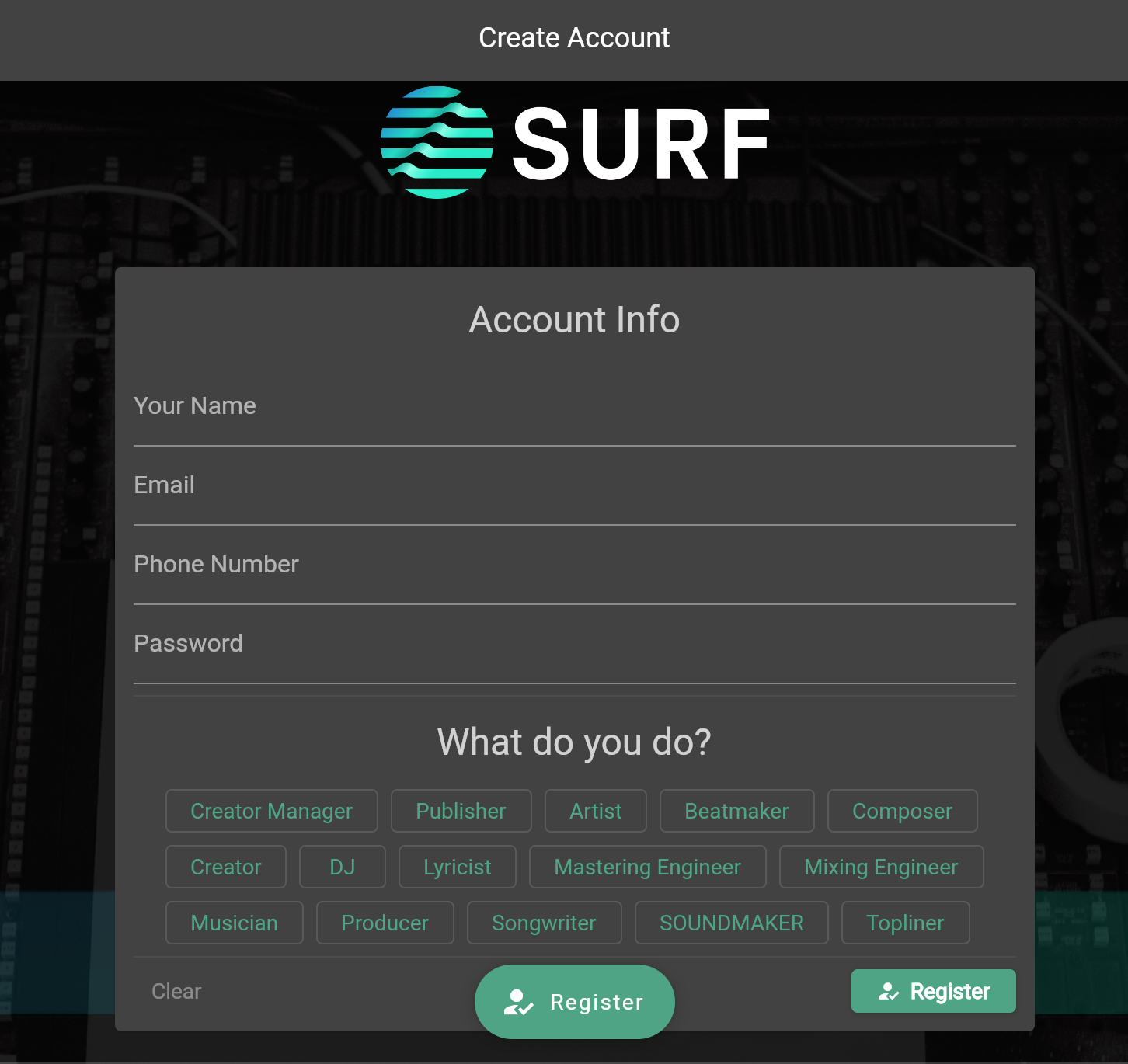 Getting Started with SURF (Creators)